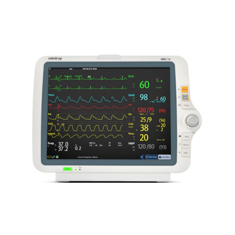 MONITOR PARA PACIENTE MARCA MINDRAY MODELO IMEC 15 – Ducsem